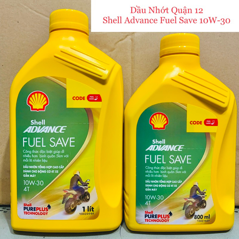 [XẢ HÀNG] Nhớt Tổng Hợp Xe Số - Tay Côn Tiết Kiệm Xăng SHELL ADVANCE ...