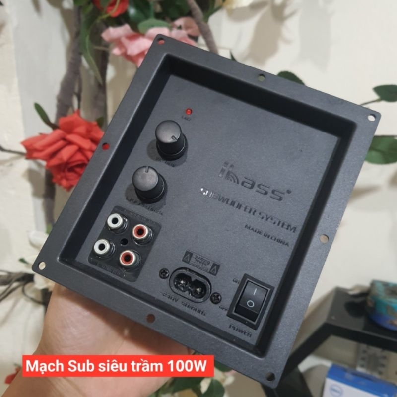 Mạch loa siêu trầm Ibass nhập khẩu chạy điện 220V dùng cho bass sub 16 ...