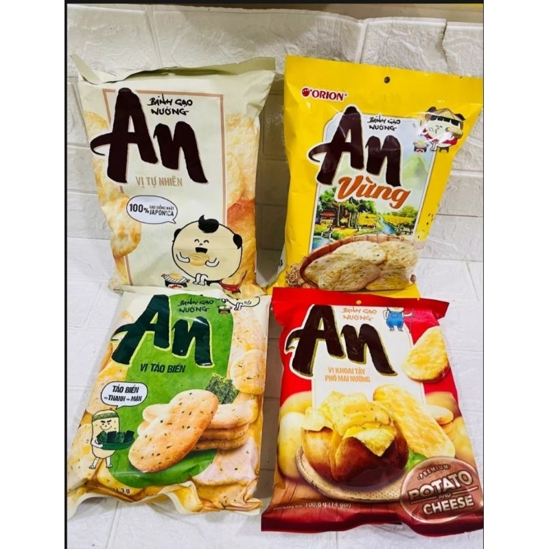 Bánh gạo nướng orion,an vị tảo biển /tự nhiên/ pho mai/ vừng 111g | Shopee Việt Nam
