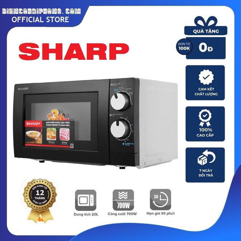 Lò Vi Sóng Sharp R-208VN-WS / R-207VN-SL | Shopee Việt Nam