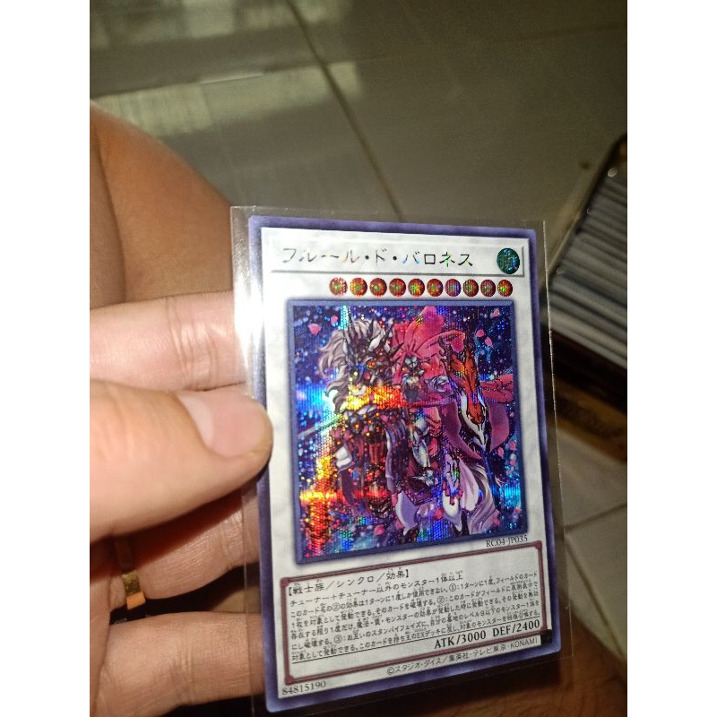 [KN yugioh shop] thẻ bài: Baronne de Fleur - RC04-JP035 | Shopee Việt Nam