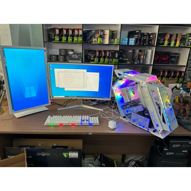 FULL BỘ PC CẤU HÌNH CHƠI TẤT CẢ LOẠI GAME , PUBG PC,GATA5,CSGO,LOL,FF4 ...