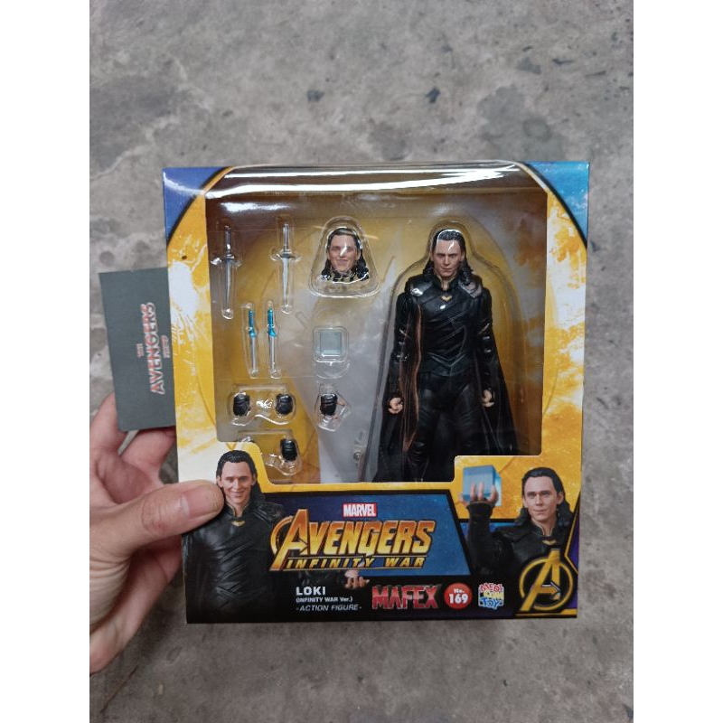 Mô hình Mafex Loki Avengers Infinity No.169 có sẵn | Shopee Việt Nam