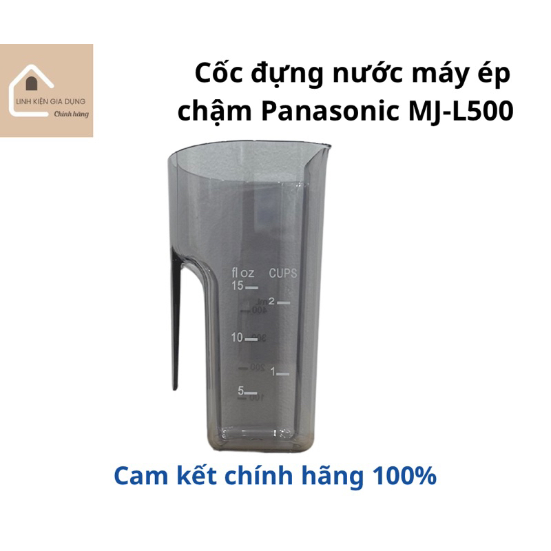 Ly cốc nhựa đựng nước máy ép chậm Panasonic MJ-L500 hàng chính hãng | Shopee Việt Nam