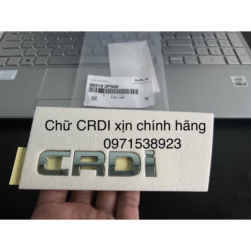 LOGO CHỮ CRDI XỊN CHÍNH HÃNG | Shopee Việt Nam