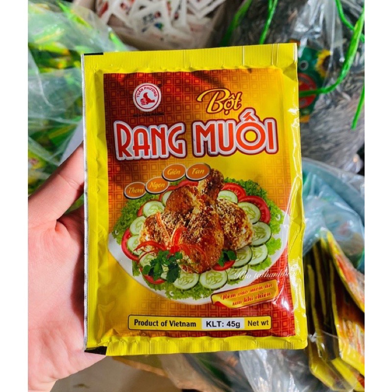 Bột rang muối 450g và 45g - Bột gà rang muối | Shopee Việt Nam