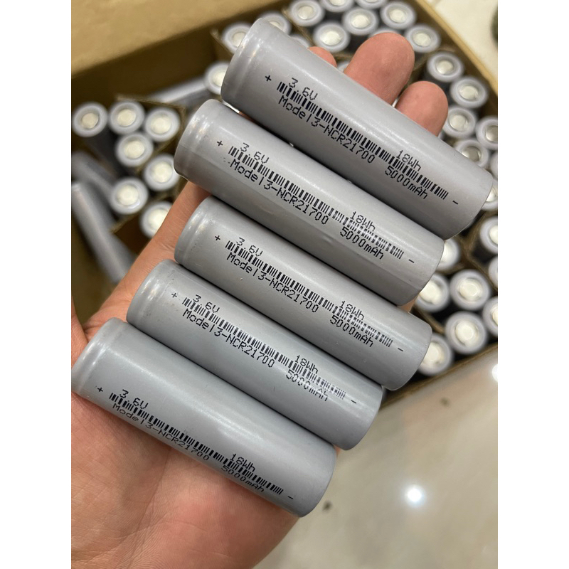 Cell Pin 21700 Matsushita Dung lượng 5000mah - xả 3C - 20A- Pin mới ...