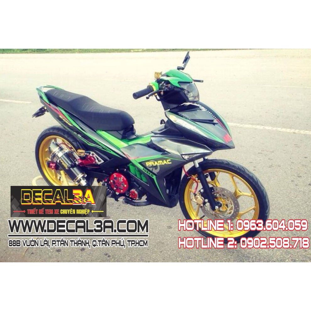 TEM TRÙM EX 150 PRAMAC | Shopee Việt Nam