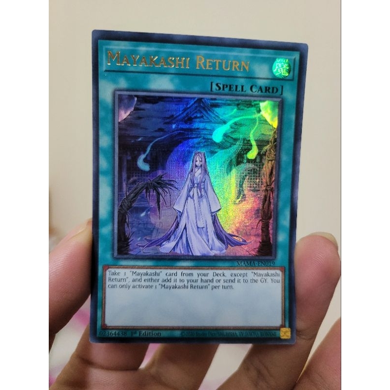 Thẻ bài Yugioh Mayakashi Return | Shopee Việt Nam