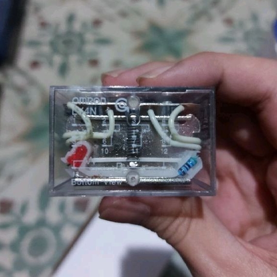 Rơ le OMRON 14 chân to LY4N 220V 24V 12V 110V | Shopee Việt Nam