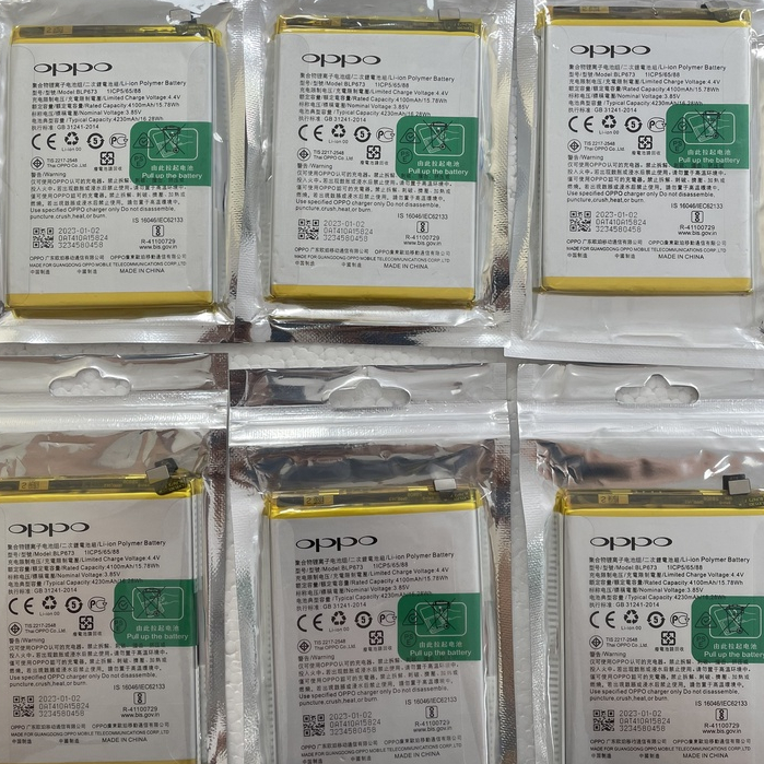 PIN OPPO A3S / A5S / A7 / A12 / A31 2020 / REALME C1 / BLP673 ZIN Dung ...