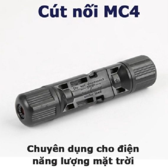JACK MC4 cút nối chuyên dụng cho cáp năng lượng mặt trời | Shopee Việt Nam