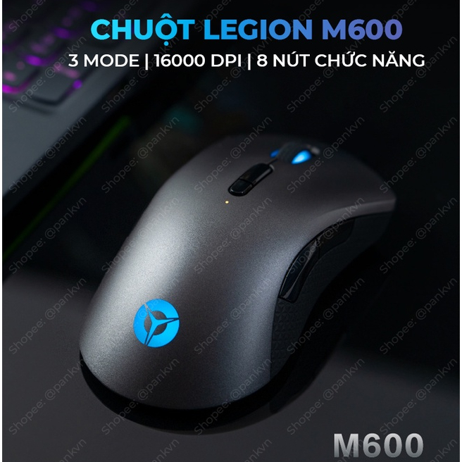 Chuột Gaming Lenovo Legion M600 mới 100% | 3 mode kết nối | 16000 DPI ...