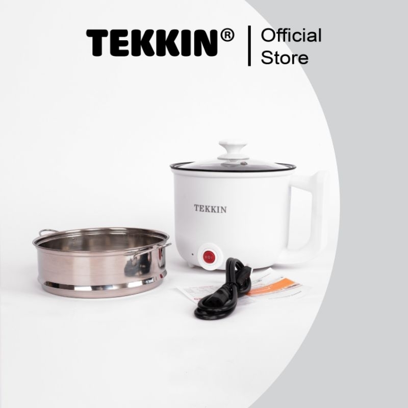 Nồi lẩu điện mini TenKi SD-05 2 tầng đa năng tặng xửng hấp inox bảo ...