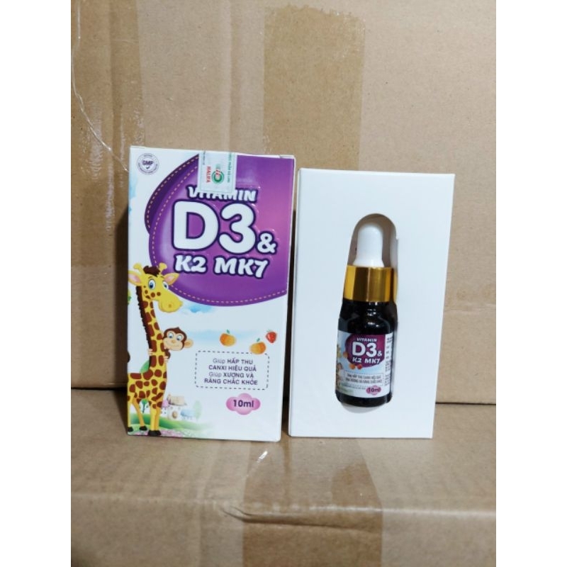Vitamin d3 &k2 Mk7 lọ 10ml | Shopee Việt Nam