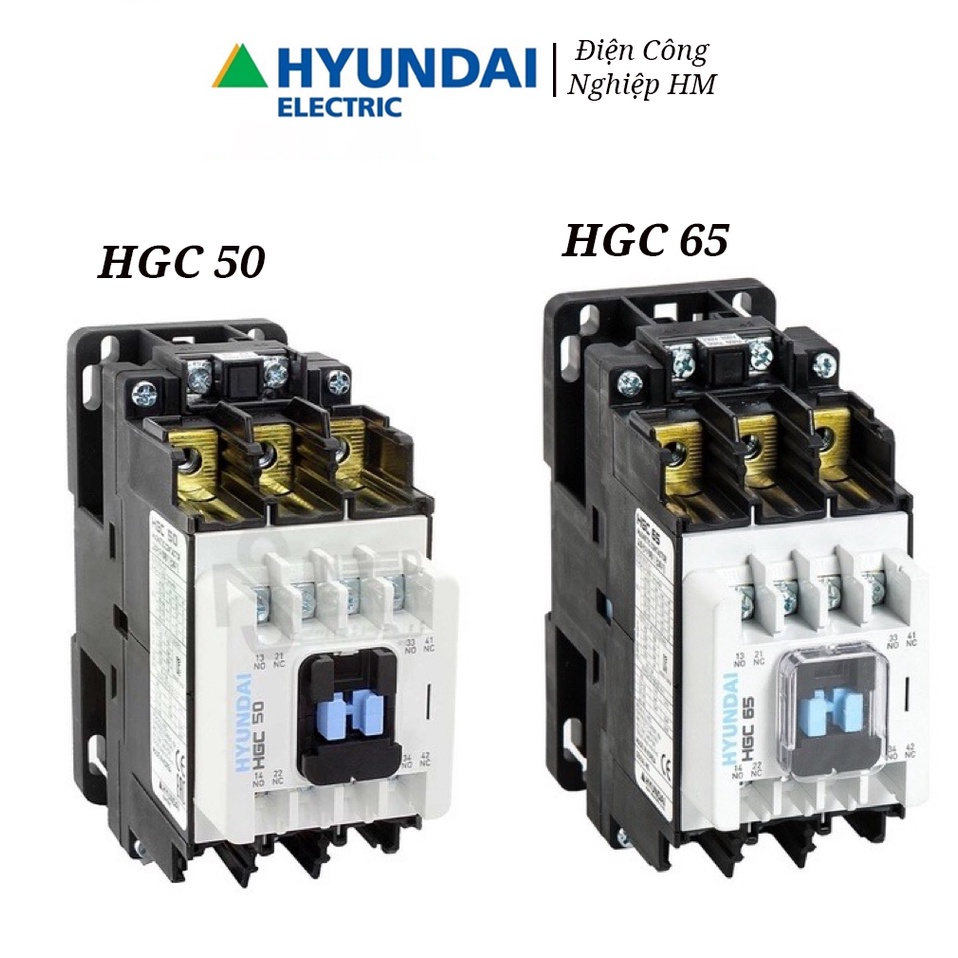 Contactor Khởi động từ 3 Pha Hyundai 50A, 65A - Chính Hãng, Hyundai 3P HGC-50/HGC-60 | Shopee ...