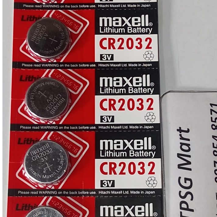 Pin Cmos 2032 Maxell Lithium Battery CR2032 - 3V | Shopee Việt Nam