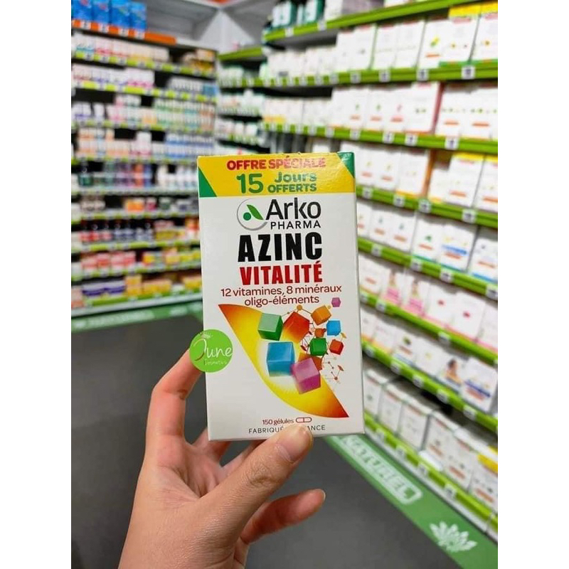 Viên uống bổ tổng hợp vitamin 𝗔𝗿𝗸𝗼𝗽𝗵𝗮𝗿𝗺𝗮 𝗔𝘇𝗶𝗻𝗰 𝗩𝗶𝘁𝗮𝗹𝗶𝘁𝗲́ 𝗰𝘂̉𝗮 𝗣𝗵𝗮́𝗽 ...