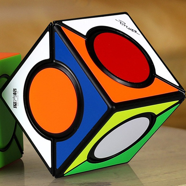 Rubik Biến Thể Vuông Tròn Chéo QiYi Six Spot Cube Sticker - Rubik Biến ...