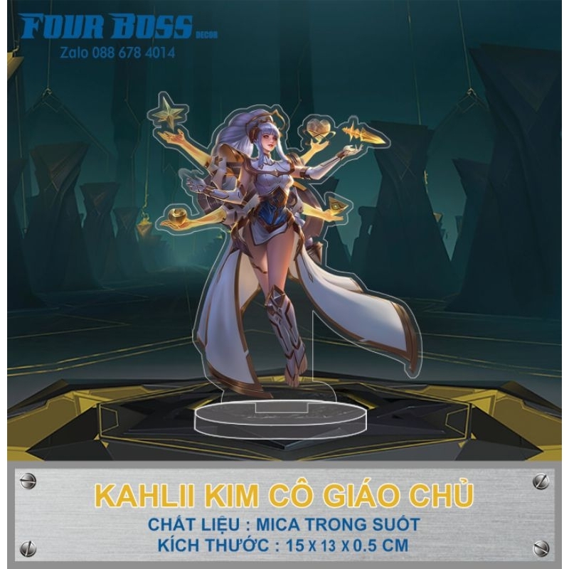 Mô Hình Tướng Kahlii Kim Cô Giáo Chủ Trong Game Liên Quân Mobile ...