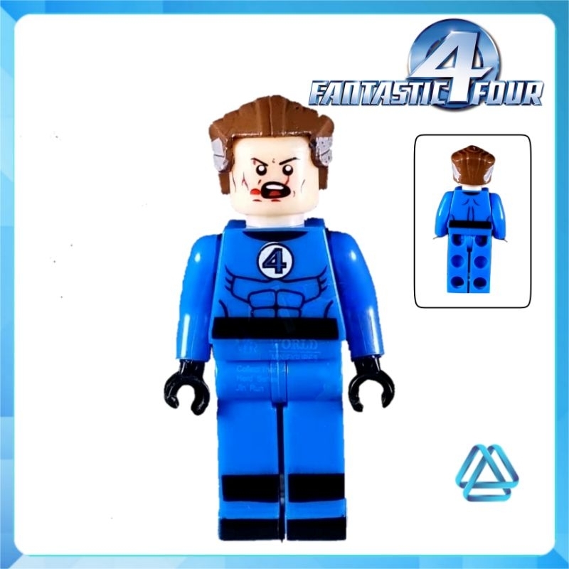 Đồ chơi xếp hình Fantastic 4 bộ tứ siêu đẳng Dortor Doom Pyro Spider ...