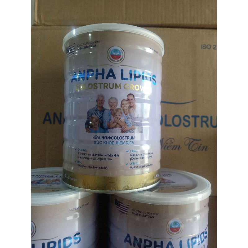 Sữa non ANPHA LIPIDS COLOSTRUM GROW IQ | Shopee Việt Nam