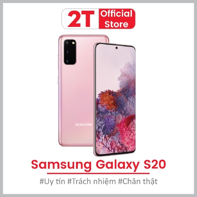 Điện thoại Samsung Galaxy S20 ram 8GB, chip Snapdragon 865 5G màn 120Hz ...