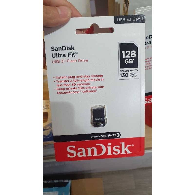 Usb Sandisk CZ430 Ultra Fit (Đen) - Bảo hành 24 tháng | Shopee Việt Nam