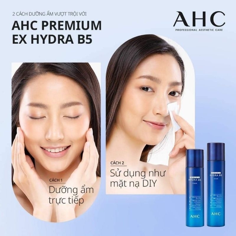 Nước Cân Bằng - AHC PREMIUM EX HYDRA B5 TONER 120ML | Shopee Việt Nam
