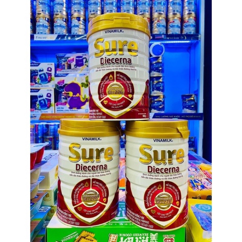 (Date 2024) Sữa bột Vinamilk Sure Dicerna 900g | Shopee Việt Nam