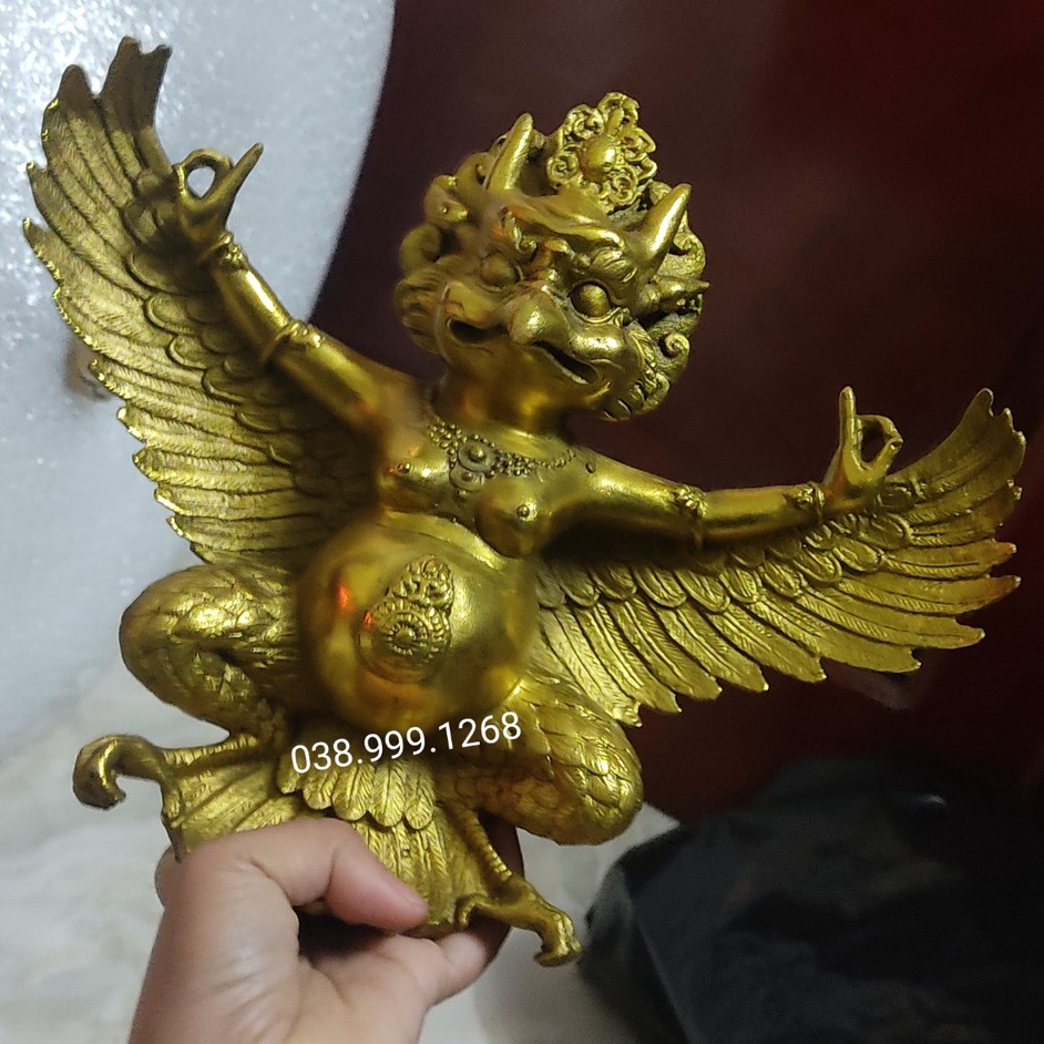 TÔN TƯỢNG NGÀI KIM SÍ ĐIỂU GARUDA HỘ PHÁP HÌNH TƯỢNG CHIM ĐẠI BÀNG mật ...