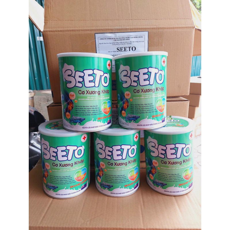 Sữa xương khớp seeto 900g bổ sung canxi và các vitamin | Shopee Việt Nam