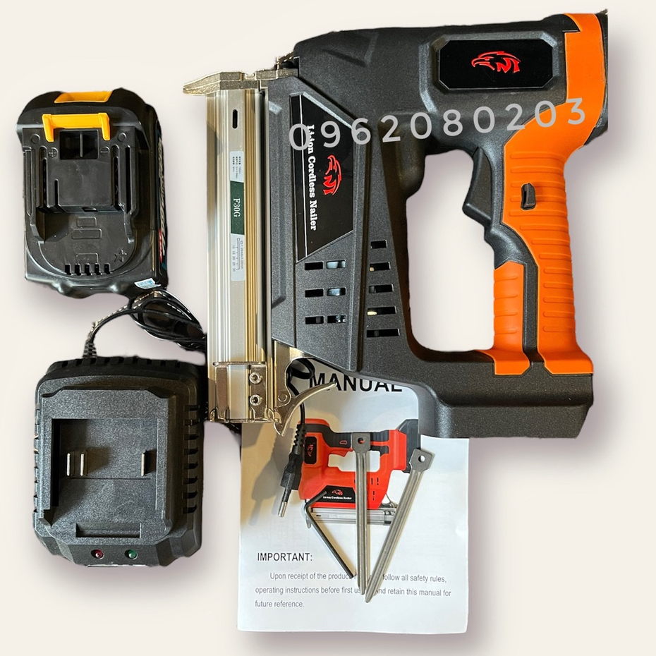 Súng Bắn Đinh Gỗ F30 Dùng Pin, súng bắn đinh thẳng F30 cho gỗ, máy bắn ...