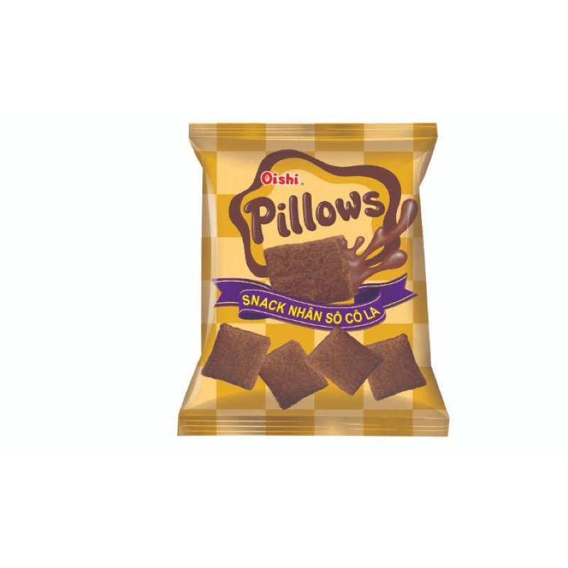 Bim Bim Pillows Oishi Snack nhân socola/ sữa dừa/ cookies vani/ socola ...
