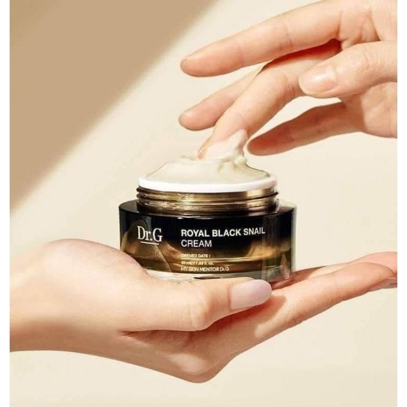 Kem dưỡng da Ốc Sên Dr.G Royal Black Snail Cream 50ml | Shopee Việt Nam
