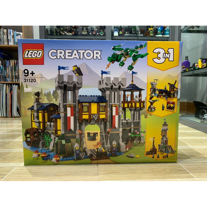 LEGO 31120 Creator 3 trong 1 - Lâu đài thời trung cổ hàng chính hãng ...