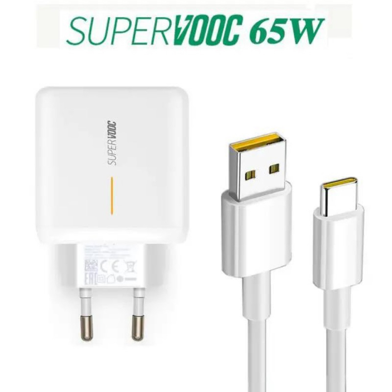 Bộ Sạc Nhanh OPPO 65W Super VOOC Chính Hãng | Shopee Việt Nam