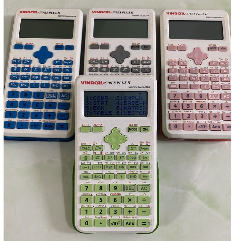 Máy tính học sinh Vinacal 570ES PLUS II_2nd hand | Shopee Việt Nam