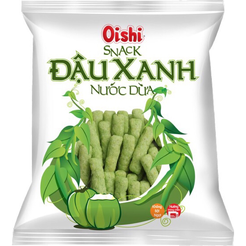 Bim Bim Oishi Đậu Xanh Nước Dừa, bim bim que Socola, Snack Que Tuổi Thơ ...