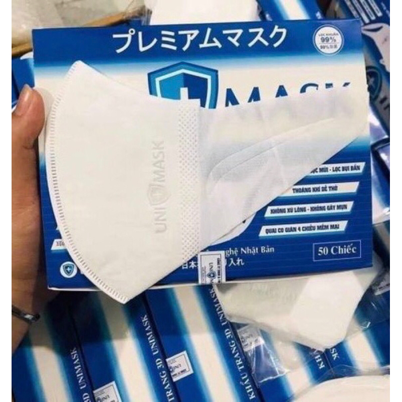 [Màu Đen] Hộp 50 cái Khẩu trang 3D Taki Mask công nghệ Nhật Bản,Hàng ...