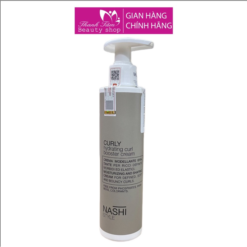 Kem tạo kiểu tóc uốn xoăn Nashi Argan Style Hydrating curl booster ...