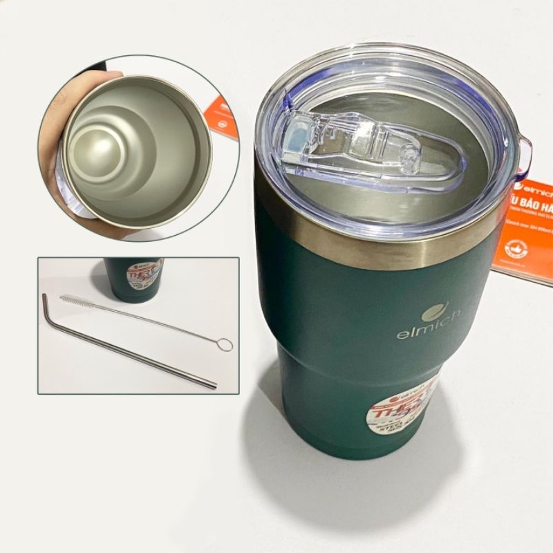 Ly giữ nhiệt Elmich inox 304 dung tích 890ml - Hàng chính hãng | Shopee Việt Nam