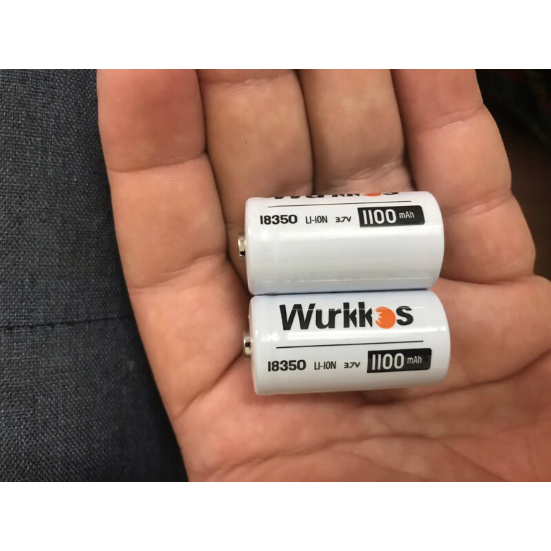 pin wurkkos 18350 dung lượng 1100mah | Shopee Việt Nam