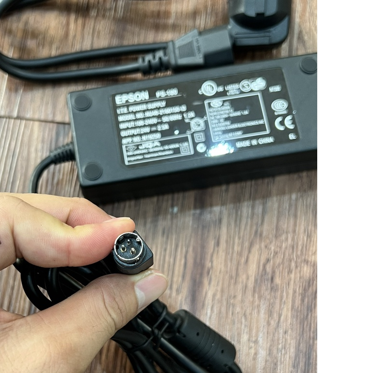 DÂY nguồn Máy in mã vạch Godex EZ-1100 plus (24V 2.5A chân cắm 3 kim) | Shopee Việt Nam