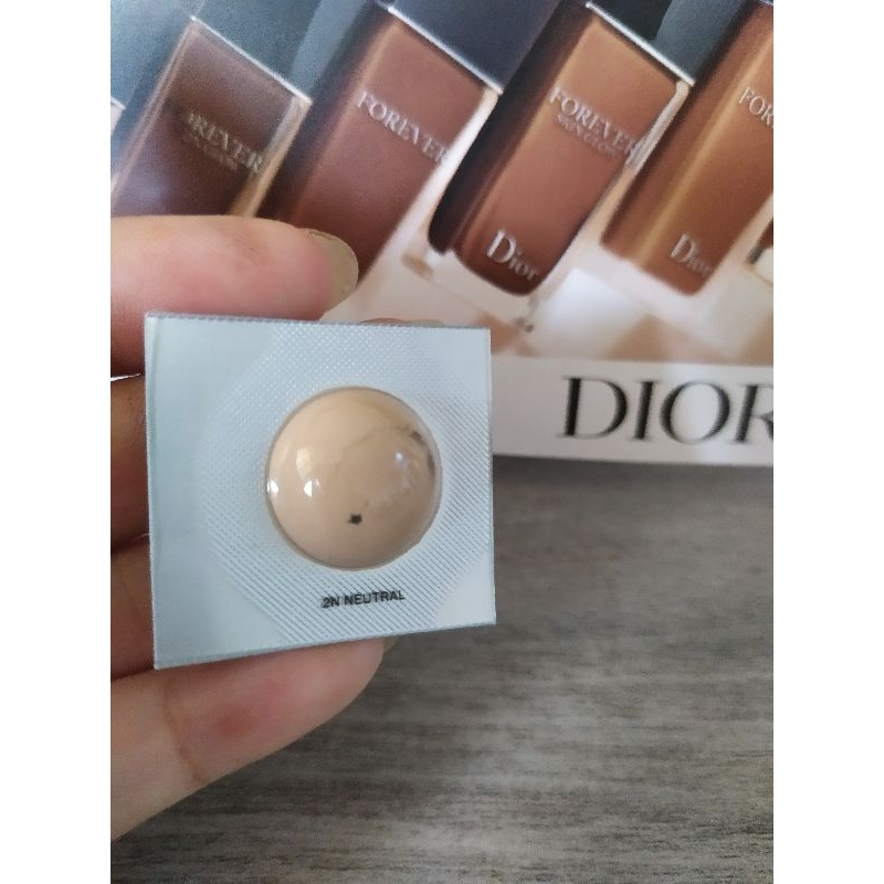 [D.ior]Tuýp mẫu thử Nền Sang Trọng Đắt Đỏ Foreve Skin Foundation Sample ...