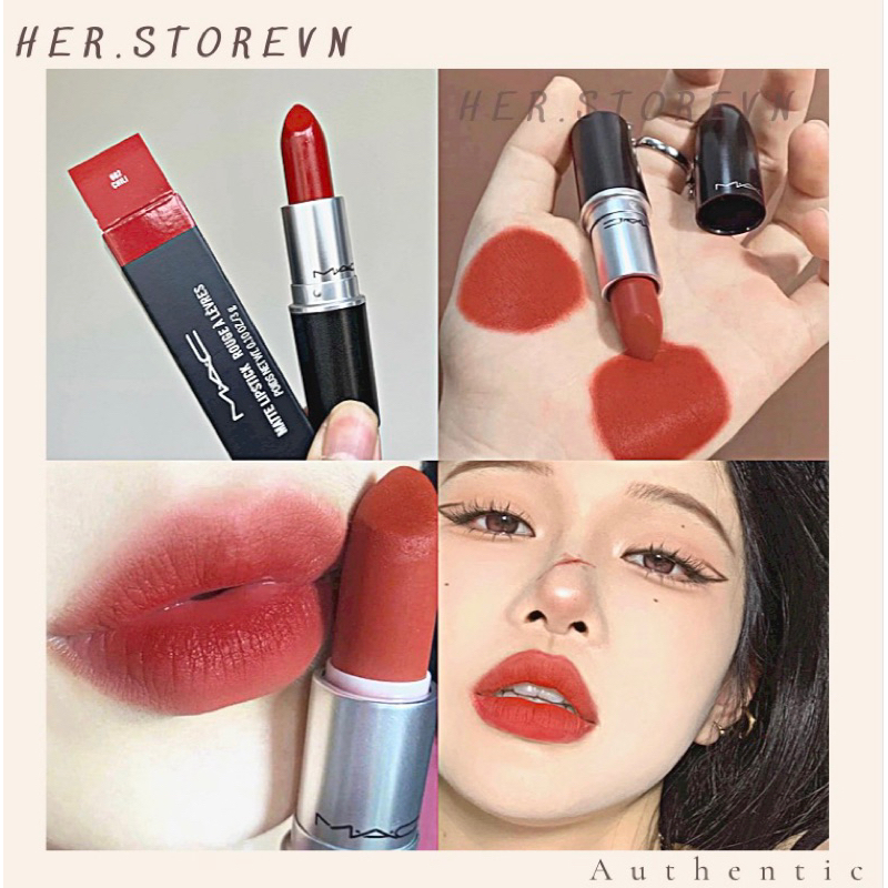 [Date 05/2024] Son MAC Chili 602 Màu Đỏ Gạch – Matte 3g | Shopee Việt Nam