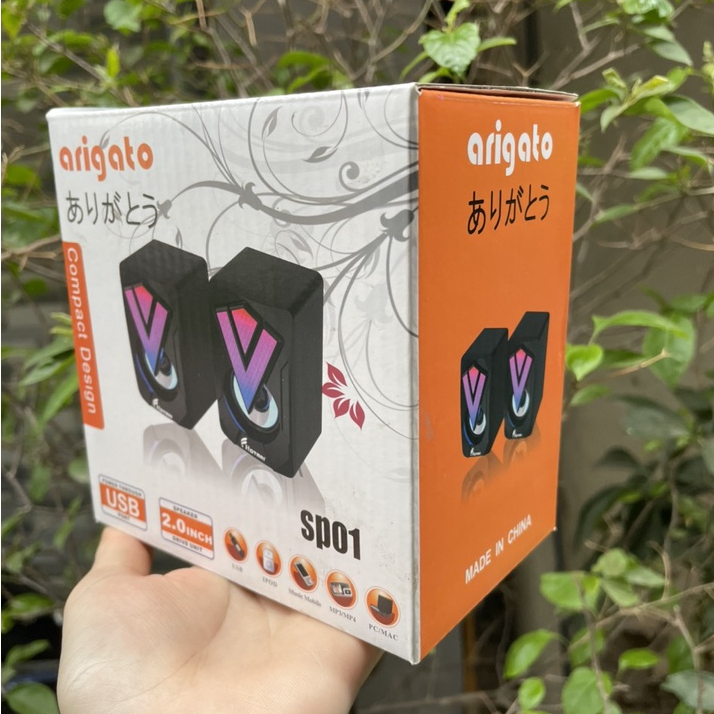 Loa máy tính Arigato SP01 và loa K2045 nhỏ gọn nghe cực hay, chill cực ...