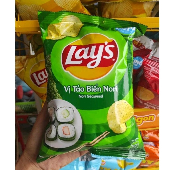 Bim bim Lay's vị tảo biển Nori gói 54g | Shopee Việt Nam