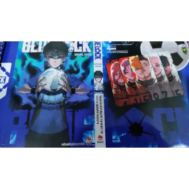 BÌA ÁO LIMITED BLUE LOCK 100% REAL - KÈM ỐNG | Shopee Việt Nam