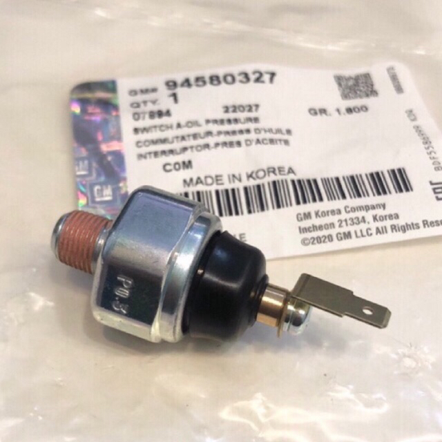 Cảm biến áp suất dầu Matiz 1, Matiz 2, Matiz 4, Groove, Spark, Pride ...